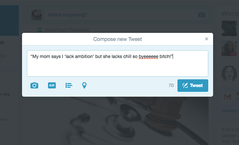 Reductress » Inappropriate Things to Tweet Because I Don’t Care What ...