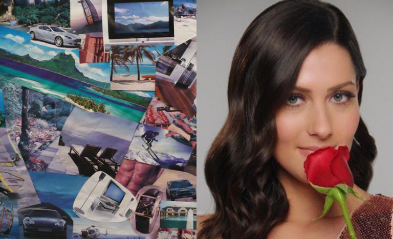 Reductress » How To Make a Vision Board, Even Though the Bachelorette Is On