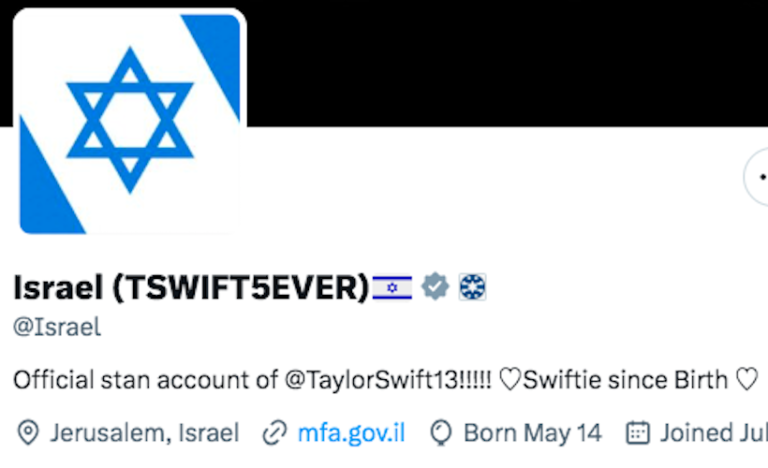 Reductress » Israel Twitter Account Officially Rebrands as Taylor Swift ...